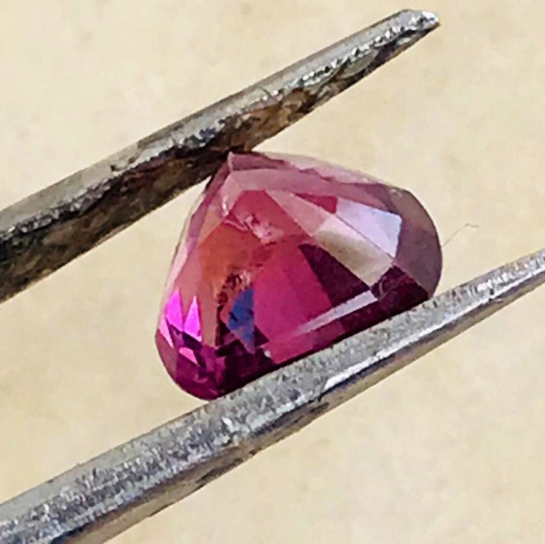 Padparadscha Sapphire Orangey Pink Sapphire Certified - Etsy