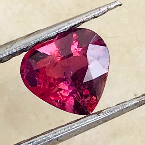 Padparadscha Sapphire Orangey Pink Sapphire Certified | Etsy