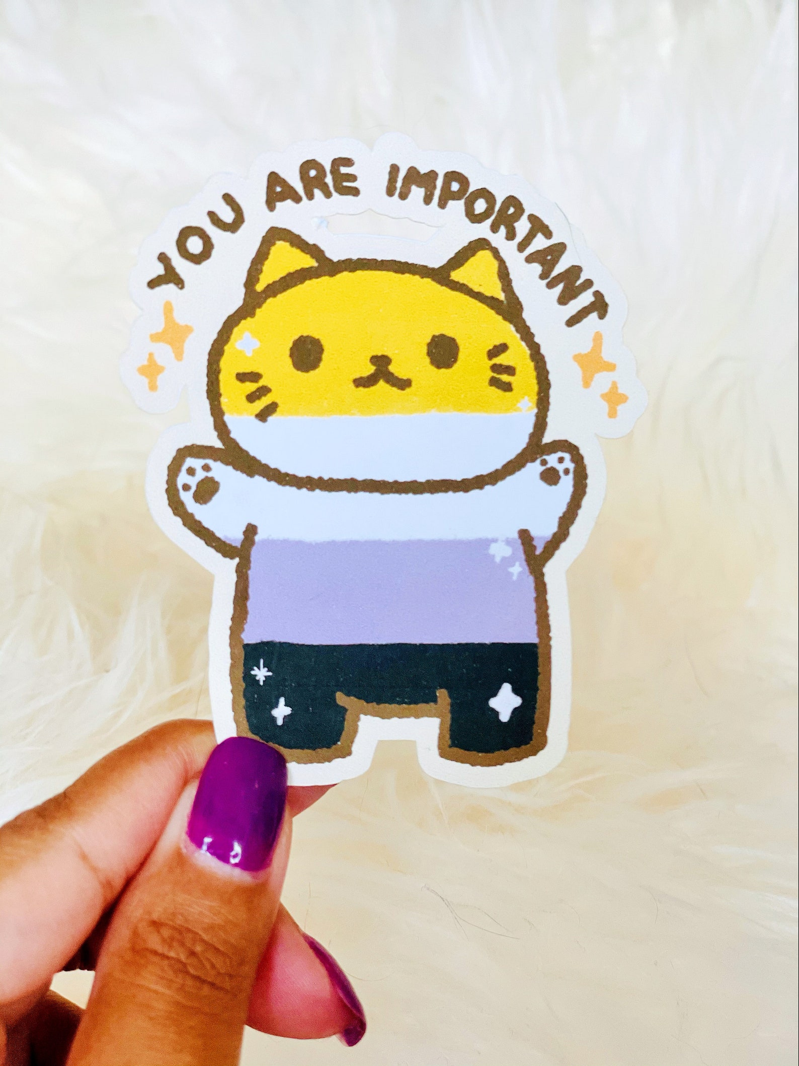 LGBTQ Sticker You Are Important Sticker Pride Sticker | Etsy