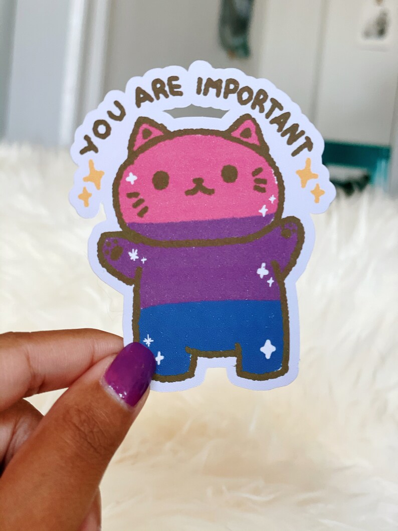 LGBTQ Sticker You Are Important Sticker Pride Sticker | Etsy