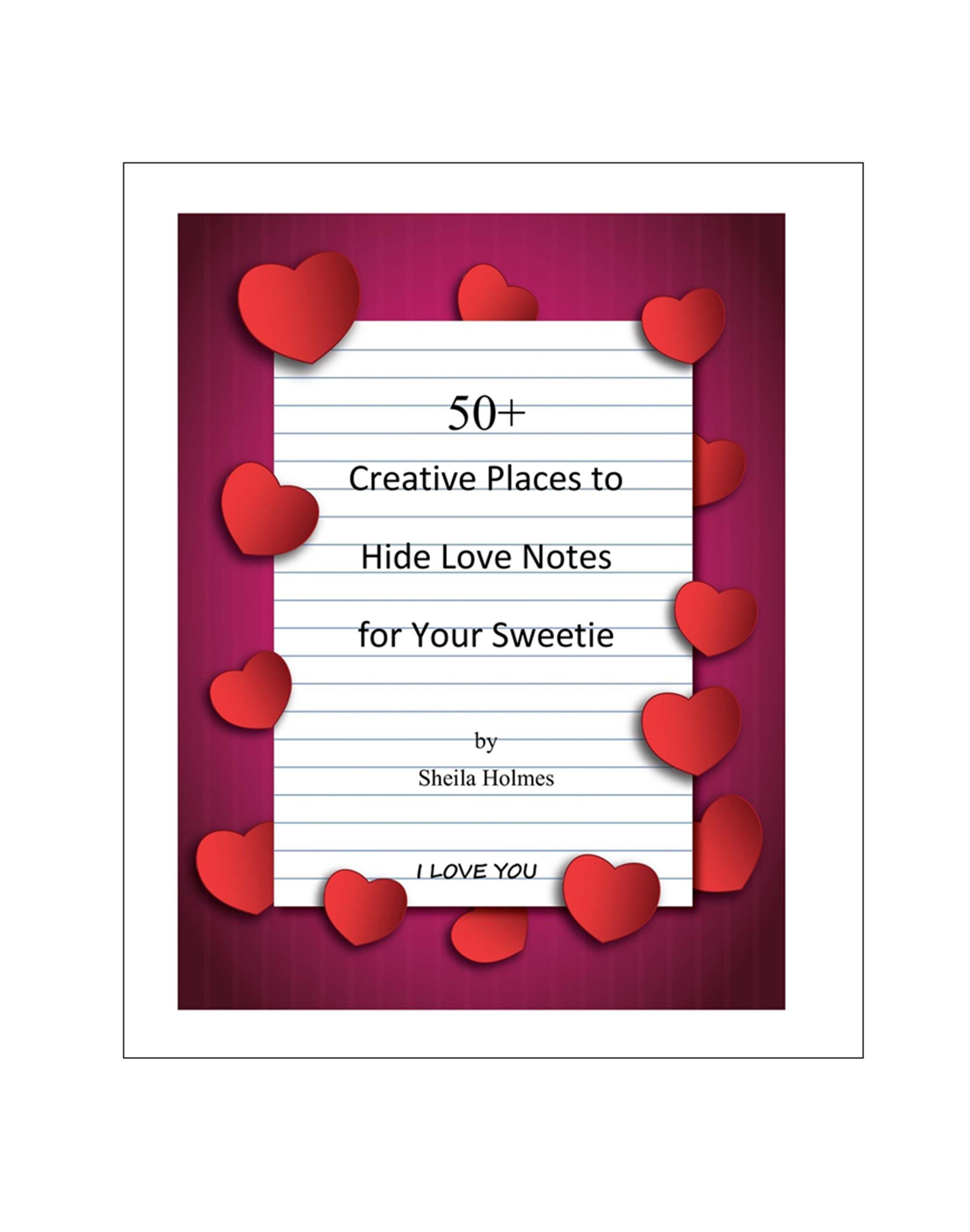 50+ Creative Places to Hide Love Notes for Your Sweetie Ebook/pdf ...