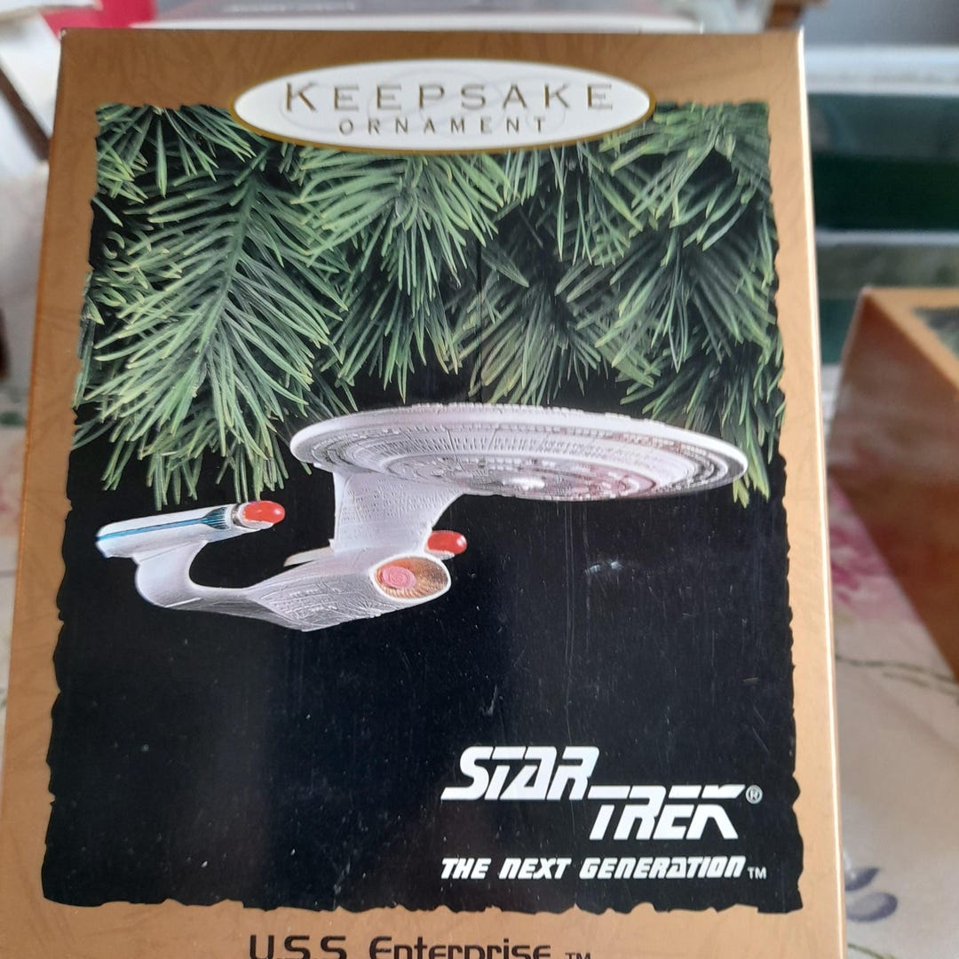 Star Trek Christmas Ornaments - Set of 10 - Etsy