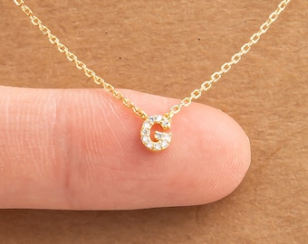 Letter G Necklace - Etsy