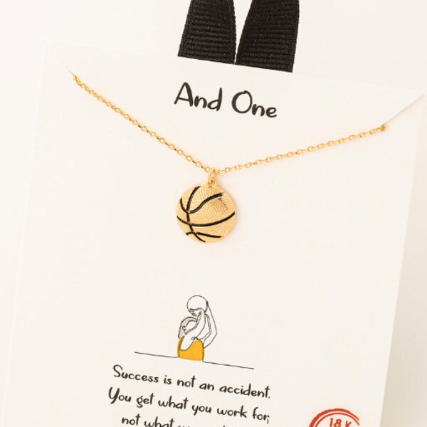 Basketball Necklace - Etsy