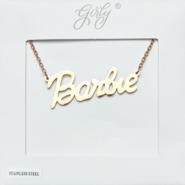 Barbie Necklace - Etsy