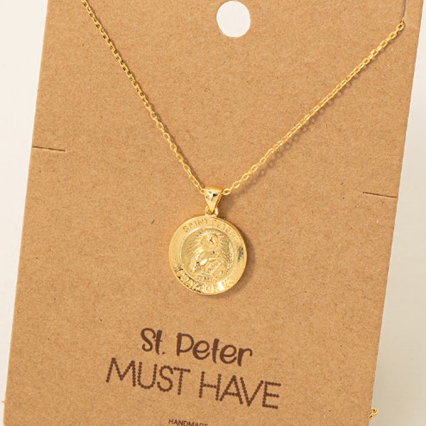 Peter Medallion - Etsy