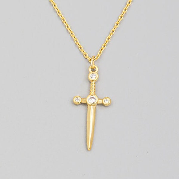Dagger Necklace - Etsy