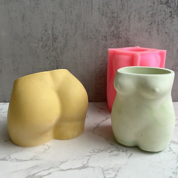 Female Body Planter - Etsy