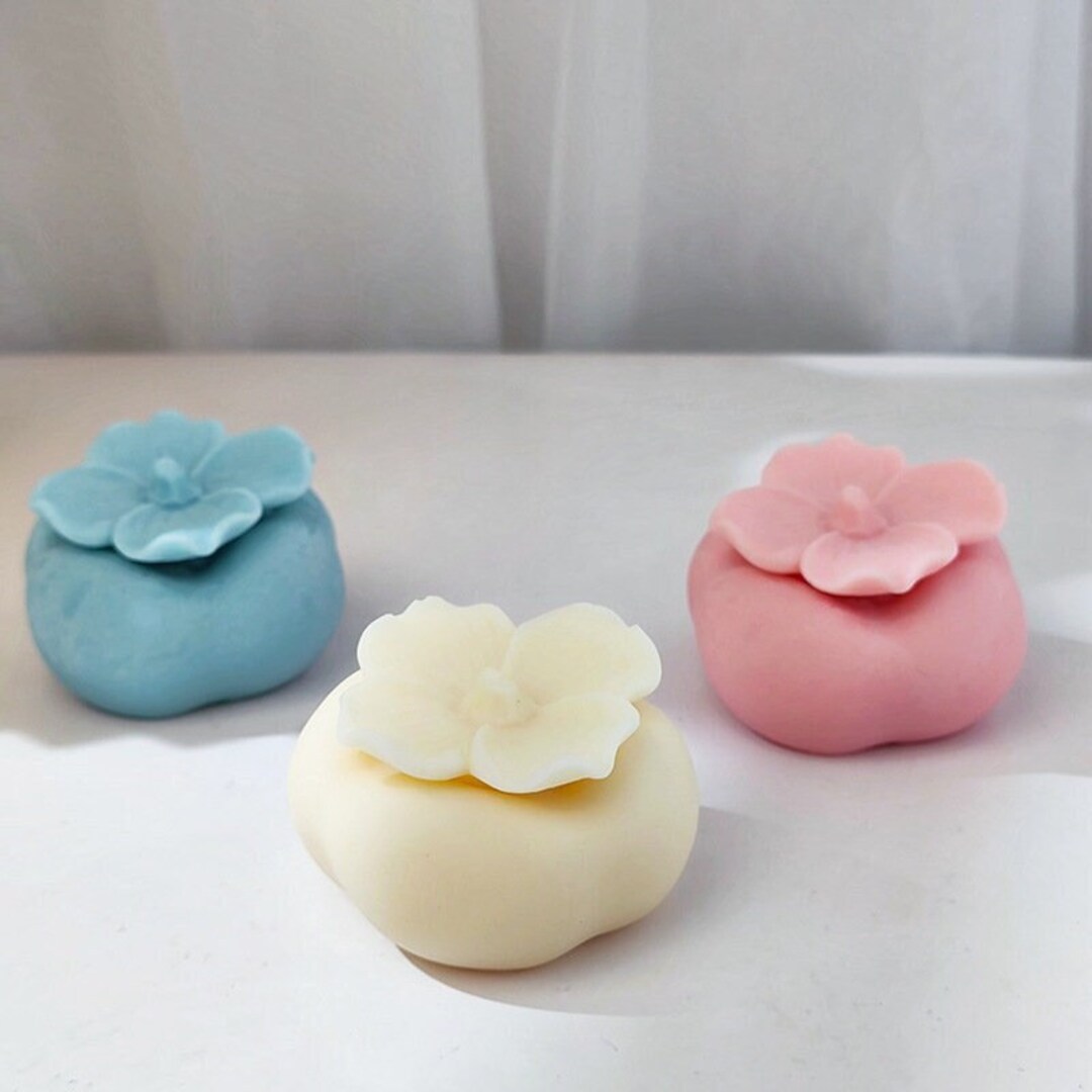 Simulation Persimmon Candle Mold, 3D Persimmon Mold, Fruit Mold ...