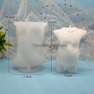 Busty Male and Female Human Body Mold,human Body Silicone Mold,candle ...