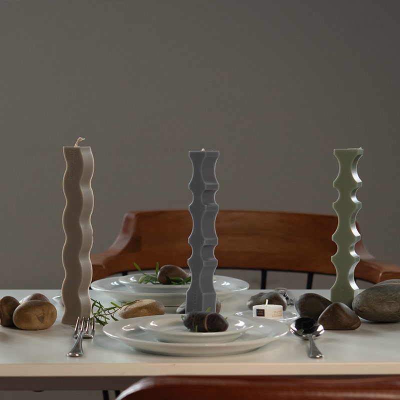 Irregular Cylinder Candle Moldsilica Gel Moldcandle - Etsy UK