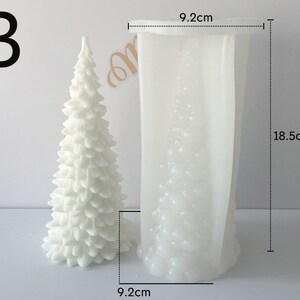 Pine Candle Mold, Christmas Tree Candle Mold, Christmas Tree Mold ...