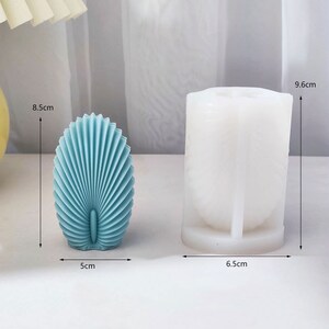 Double Peacock Screen Silicone Mold, Palm Leaf Candle Mold, Origami ...