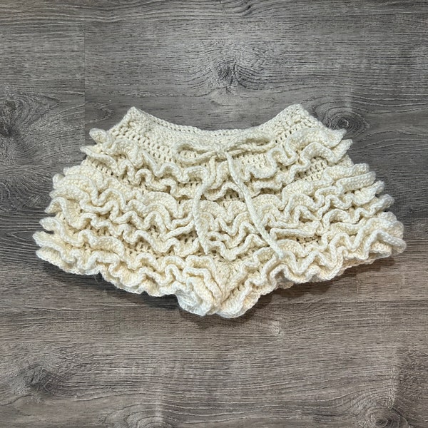 Ruffle Shorts - Etsy