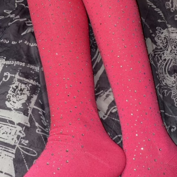 Rhinestone Socks - Etsy