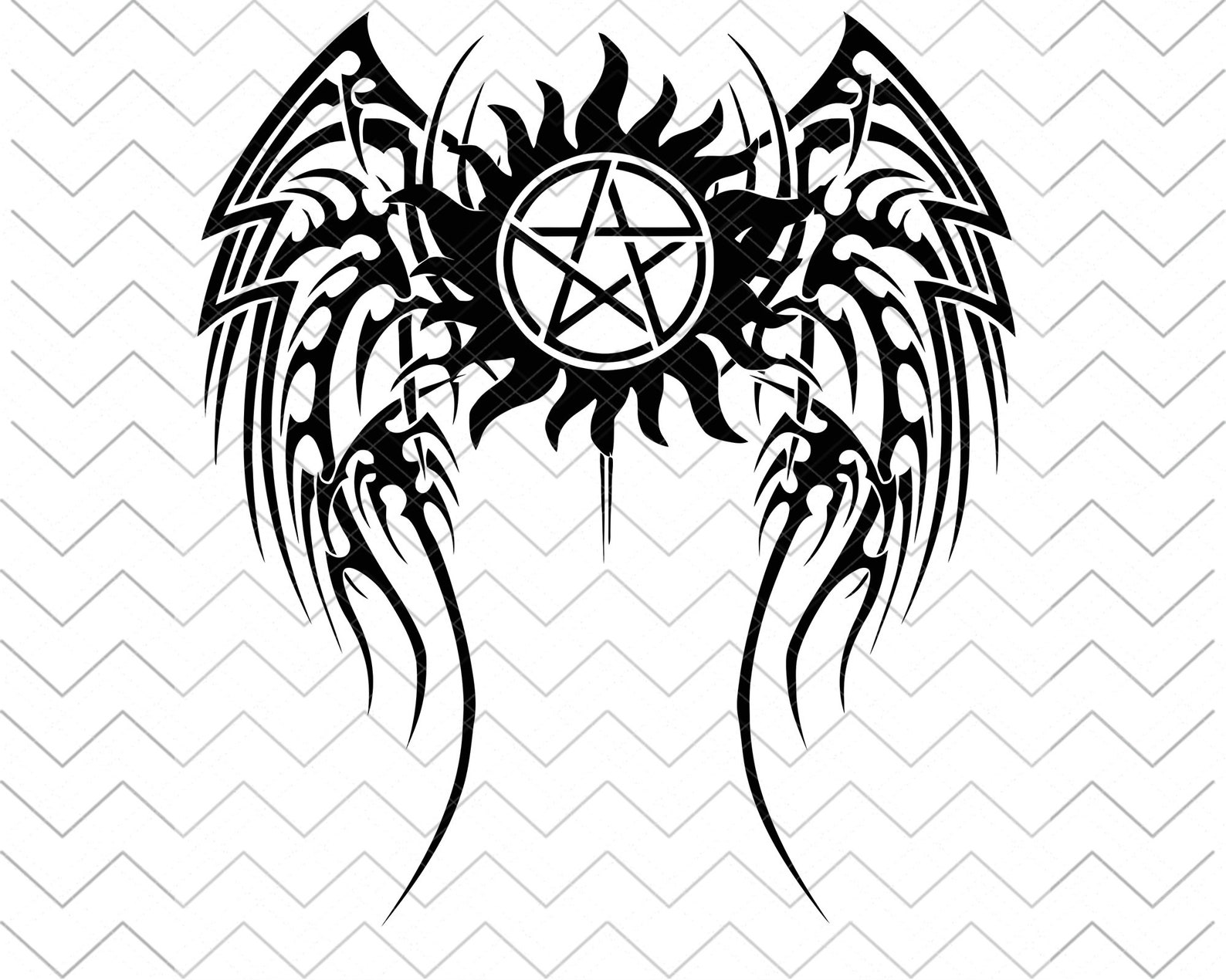 Supernatural Bundle SVG Supernatural Cricut Cut Files Svg | Etsy
