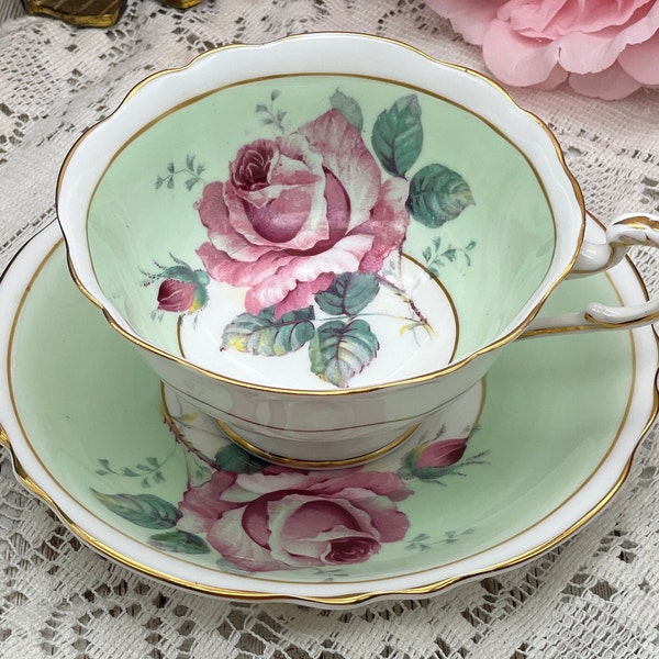 White Cabbage Rose - Etsy