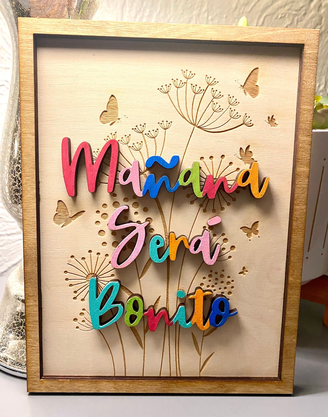 Mañana Será Bonito tomorrow Will Be Beautiful Latin Inspired Wall Decor ...