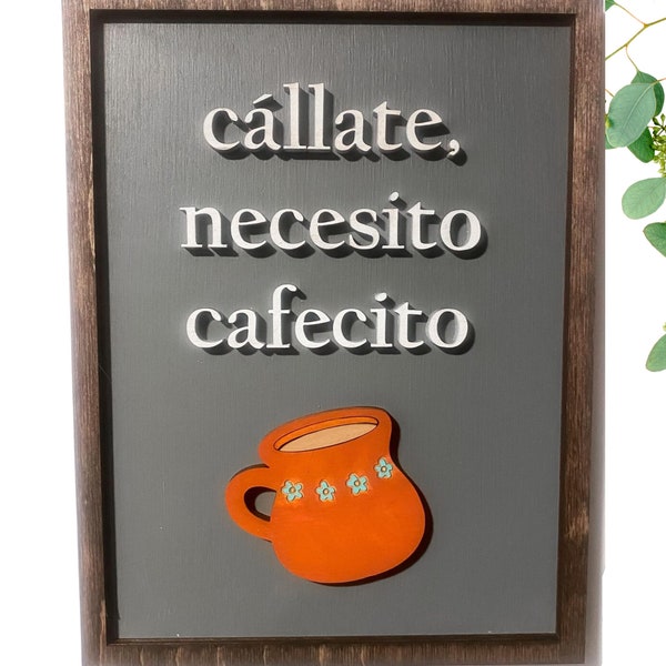 Cafecito Sign - Etsy