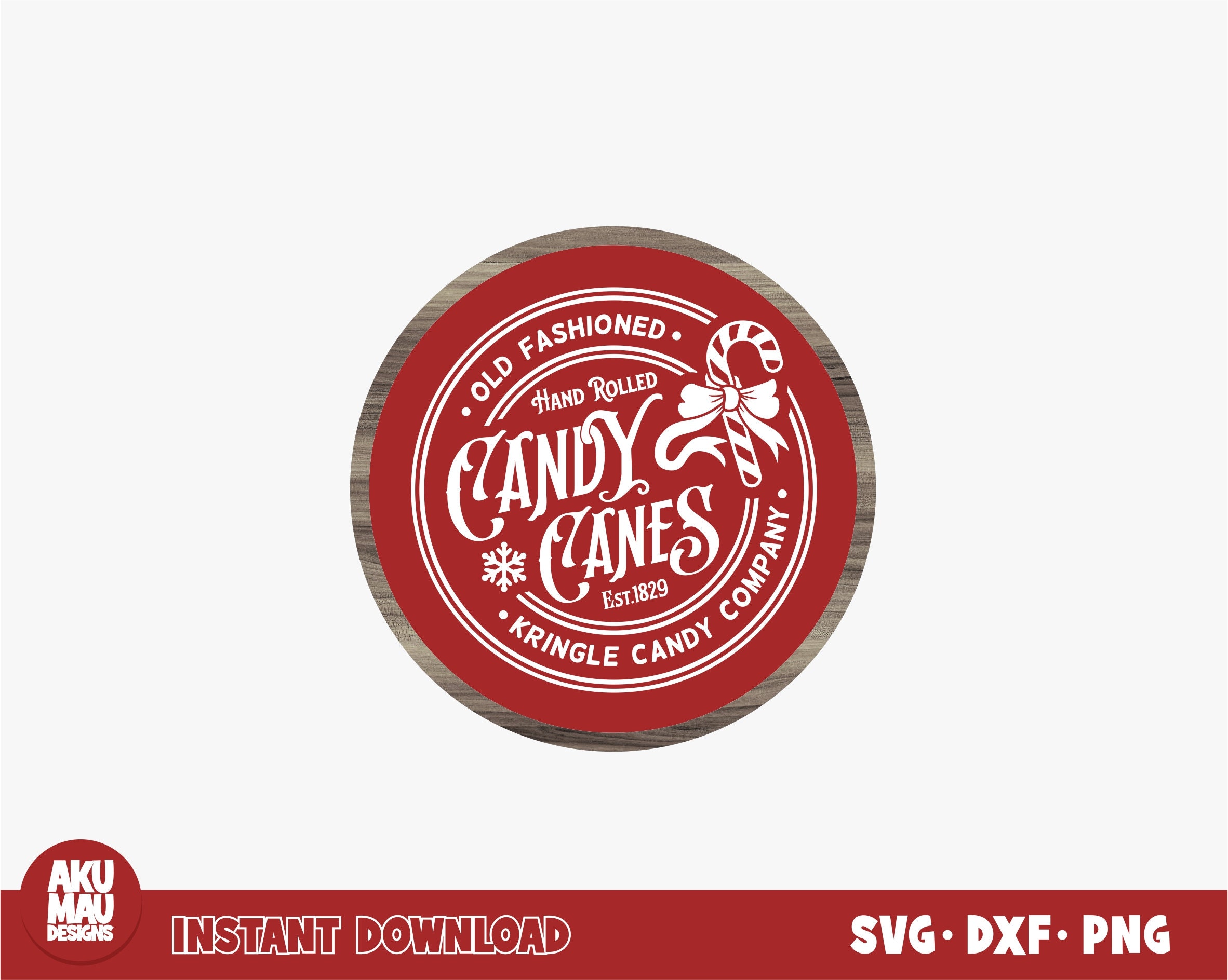Candy Cane Svg | Kringle Candy Company Svg | Kringle Candy Co Svg ...