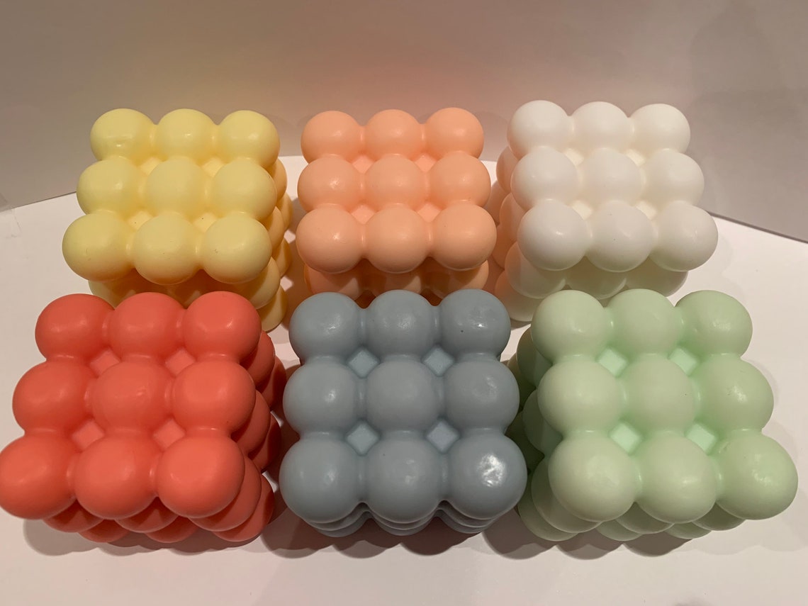 Bubble Cube Soap Set of Two - Etsy
