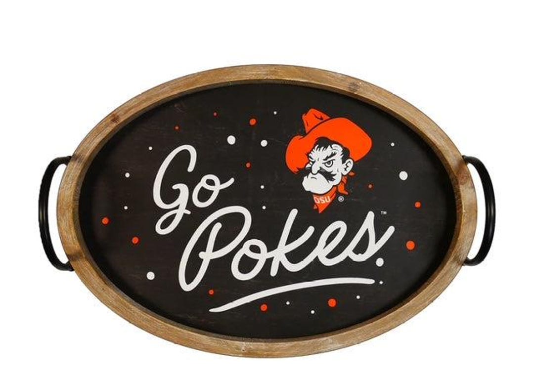 Oklahoma State University Wooden Trays-license Held By: Projectxzy, Inc ...