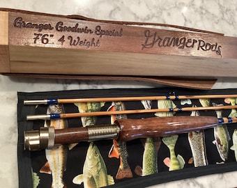 Wood Fly Rod Case - Etsy