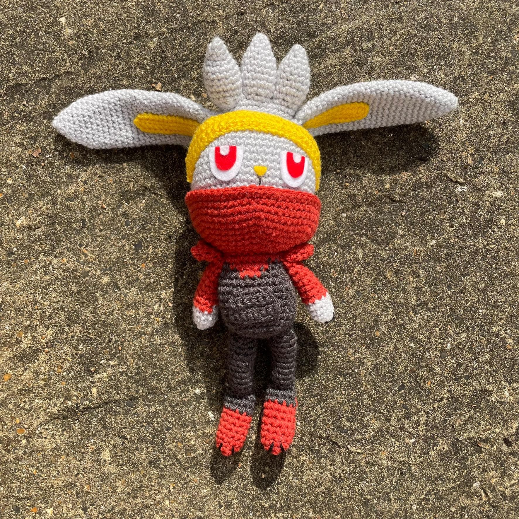 Pokémon Scorbunny Evolution Amigurumi Crochet Pattern Bundle 3 PDF ...