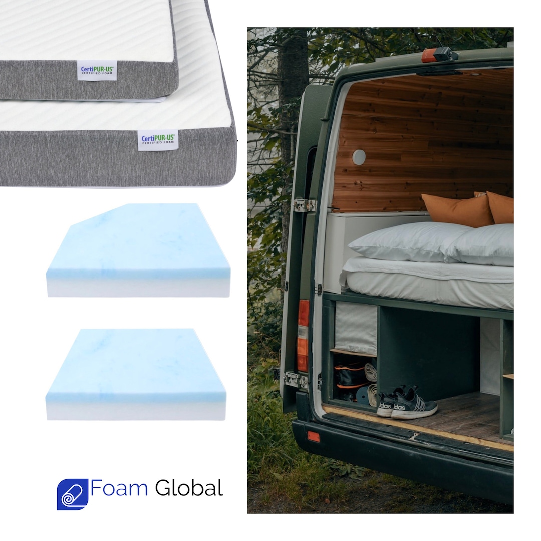 Custom Memory Foam Cushions Any Size, RV, Camper, Foam Insert, Custom ...