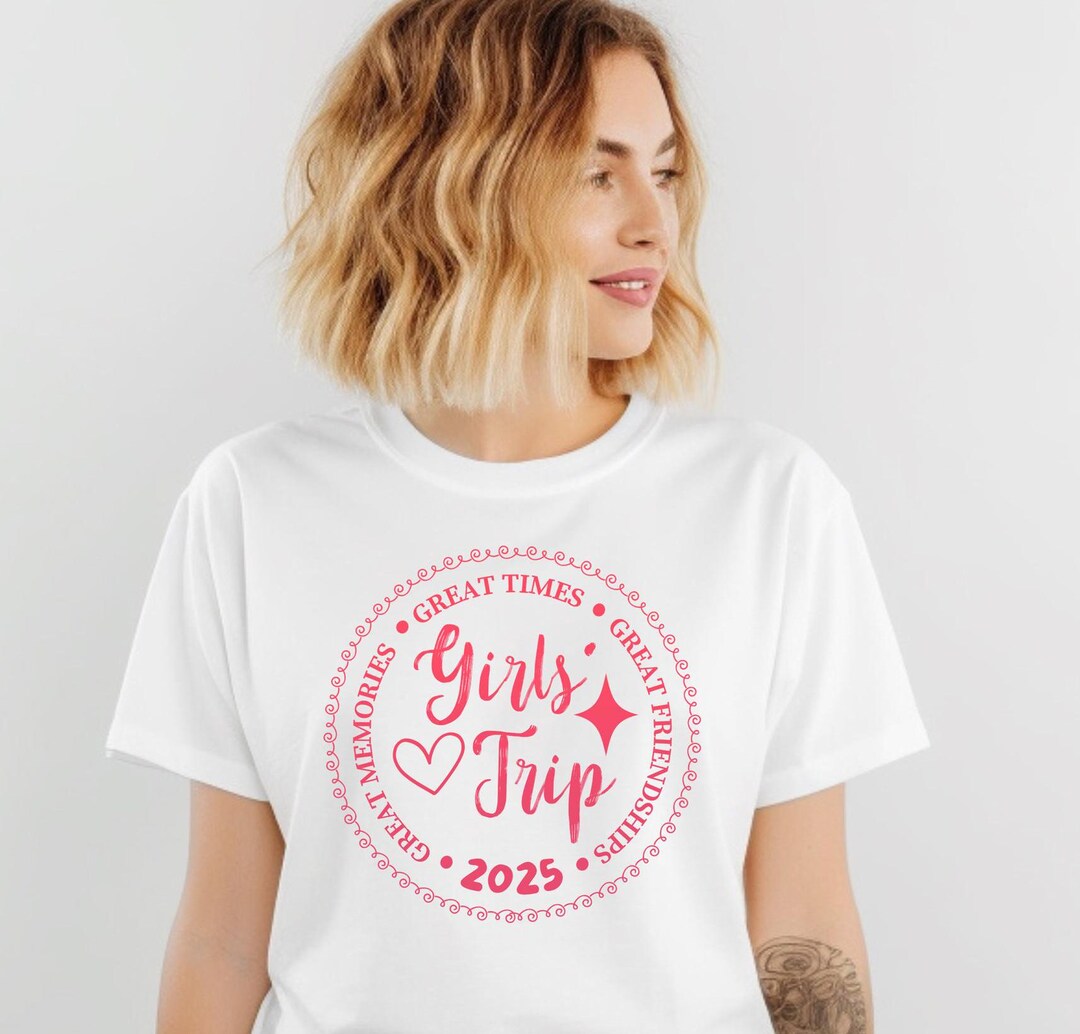 Girls' Trip 2025 Cricut SVG, PNG Files | Bachelorette | Wedding Girl ...