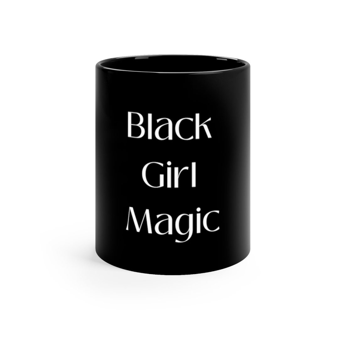 Black Girl Magic Mug- Black - Etsy