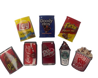 Junk Food Doody Stickers Full Set of 30 Parody - Etsy New Zealand