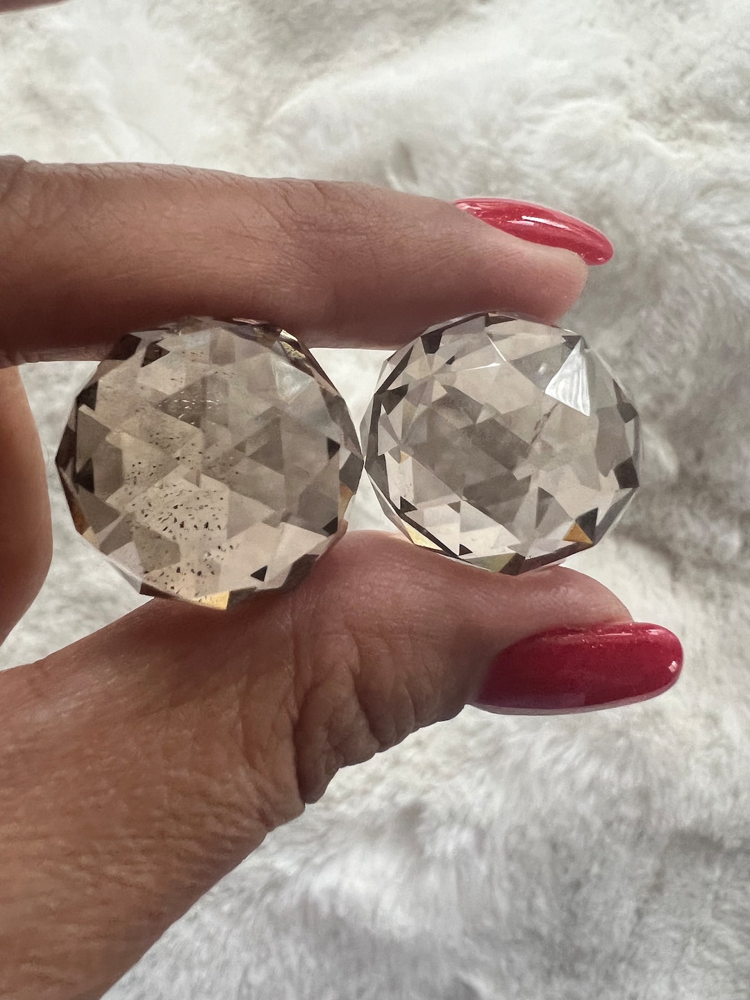 Smoky Quartz Geodesic Faceted Crystal Sphere W/ Reiki | Power Crystal ...