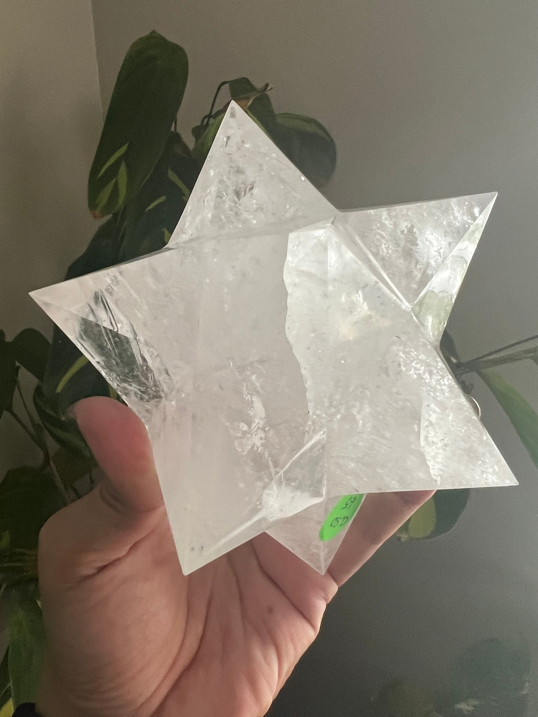 Clear Quartz Stellated Dodecahedron: Crystal Star, Sacred Geometry | 12 ...