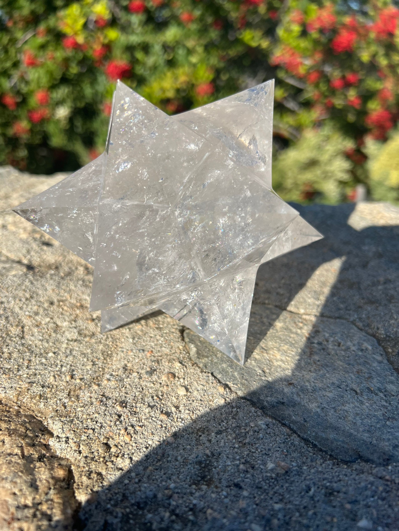 XXL Smoky Quartz Stellated Dodecahedron: Sacred Geometry Crystal ...