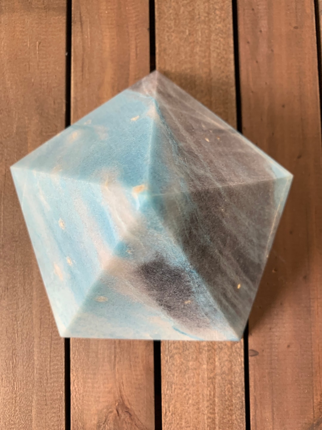 RARE Large Trolleite Pentagonal Pyramid | Five Sided Pyramid | Sacred ...