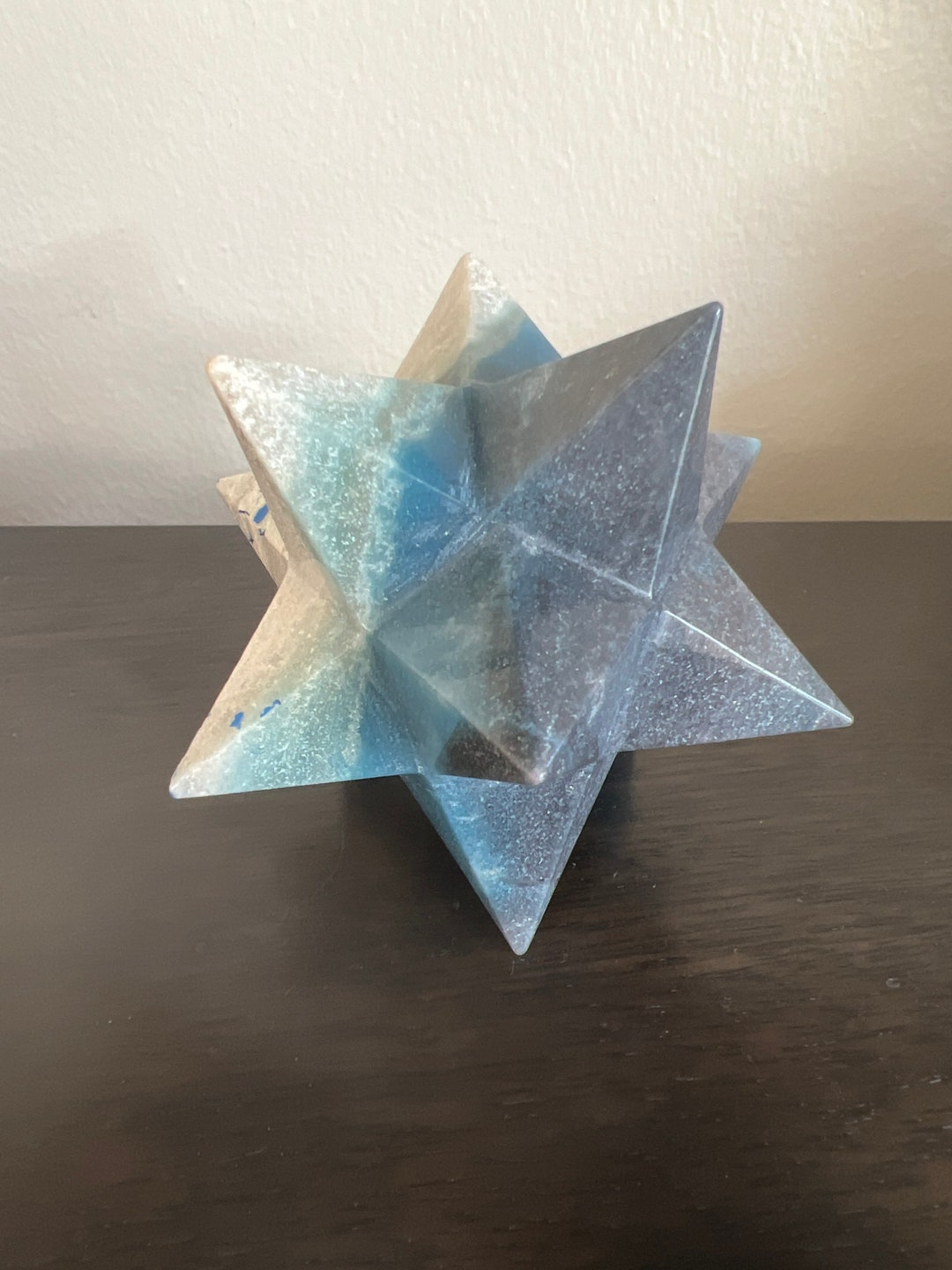 Trolleite Stellated Dodecahedron Reiki 12 Pointed Star Double Merkabah ...