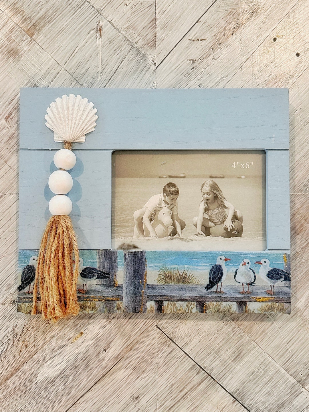 Coastal Beach Picture Frame - Etsy