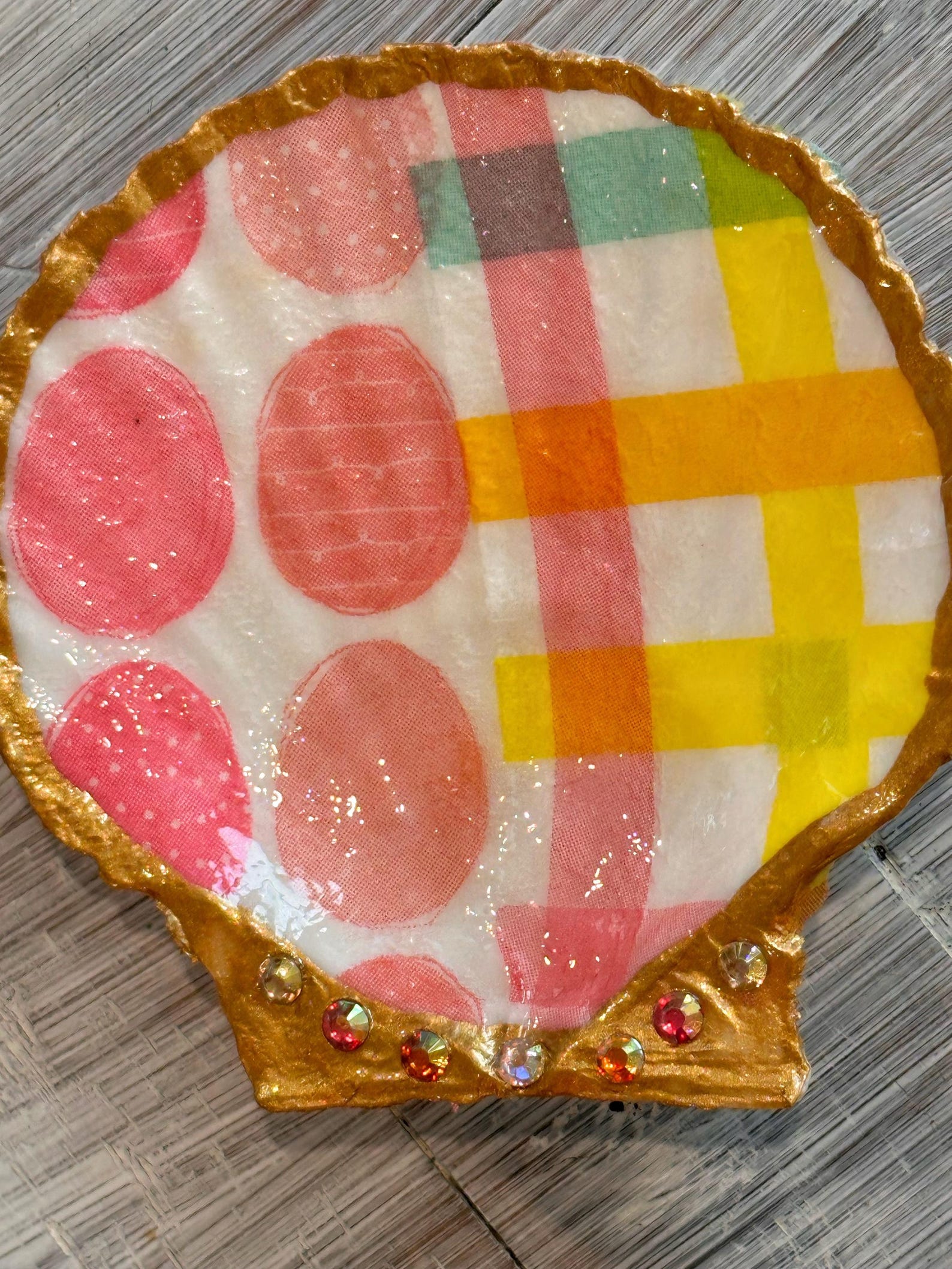 Easter Coastal Shell Decoupage Decor - Etsy