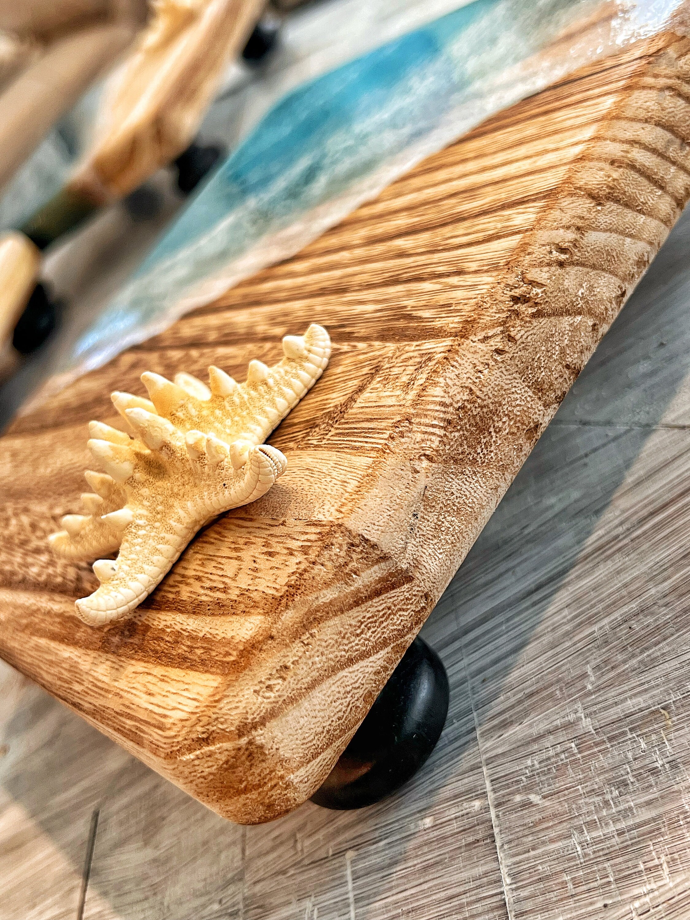 Coastal Resin Block With Legs - Etsy