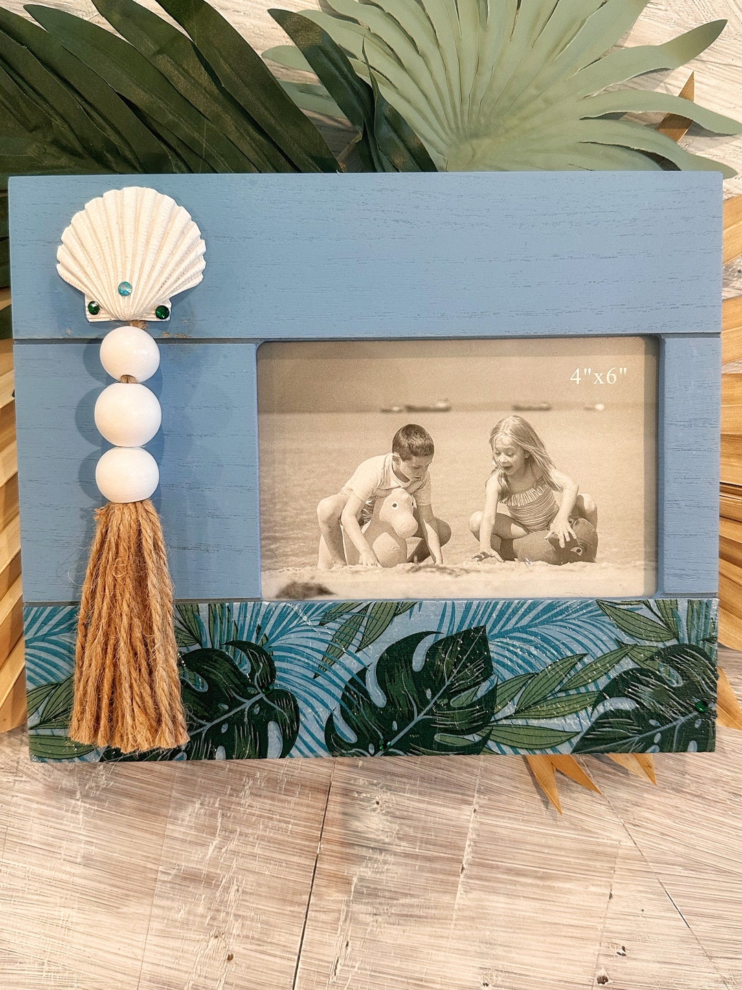 Coastal Beach Picture Frame - Etsy