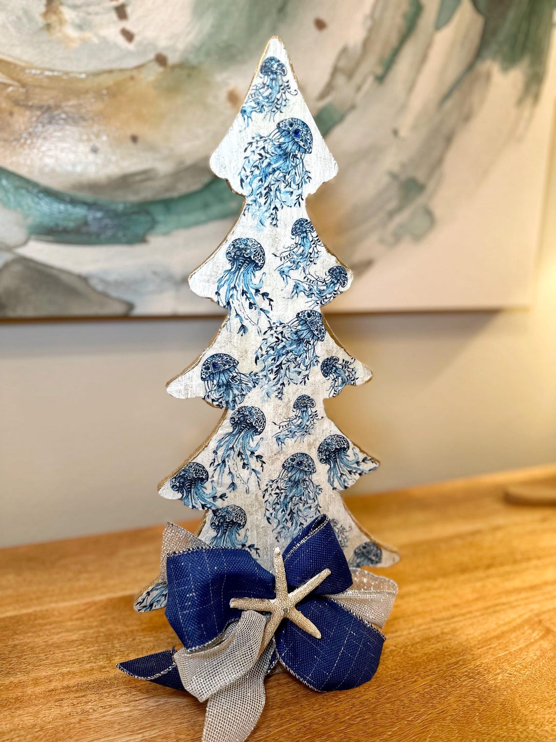 Coastal Christmas Tree Great Home Accent - Etsy