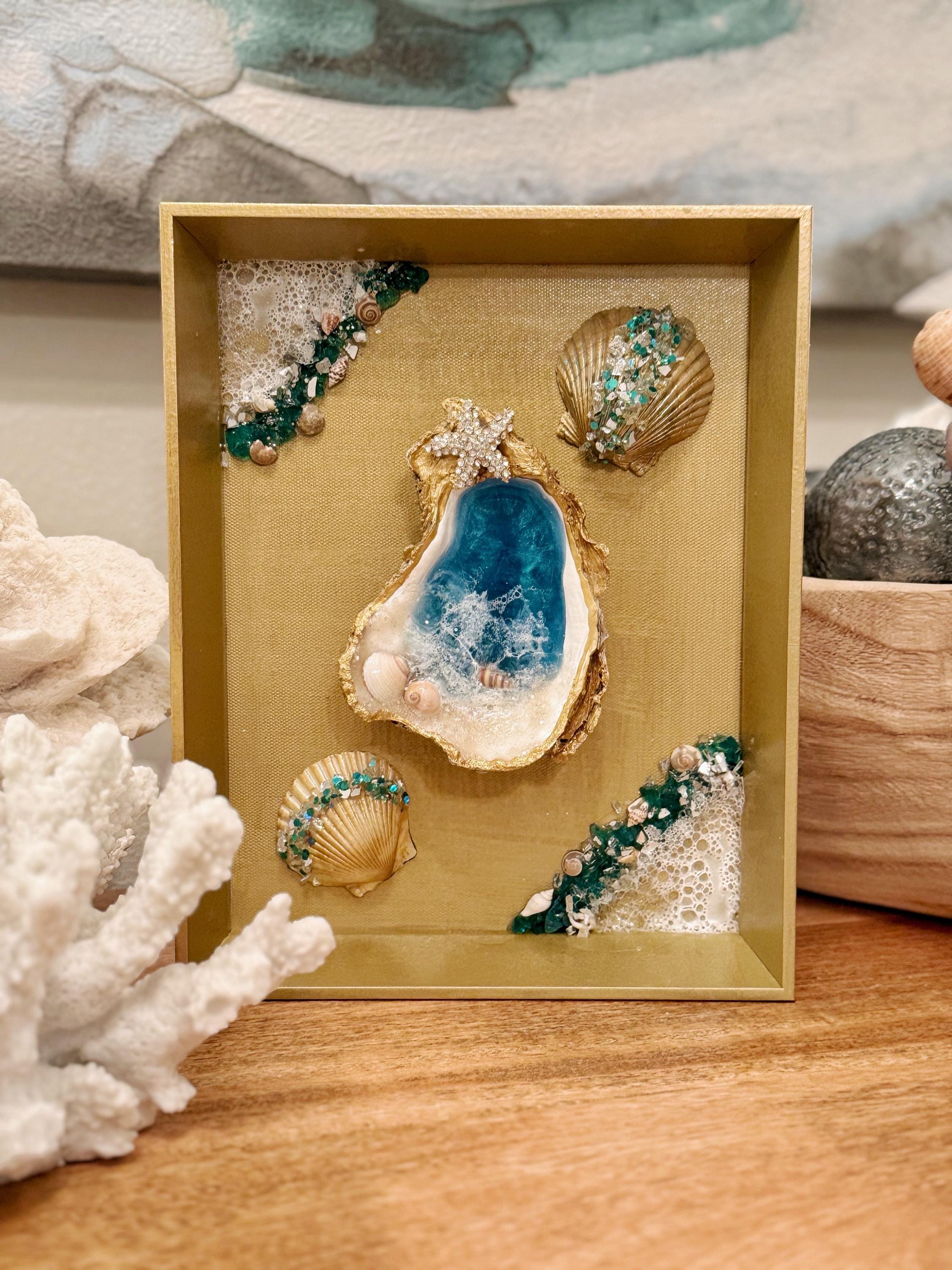 Coastal Beach Decor Hanging or Sitting Box Frame - Etsy