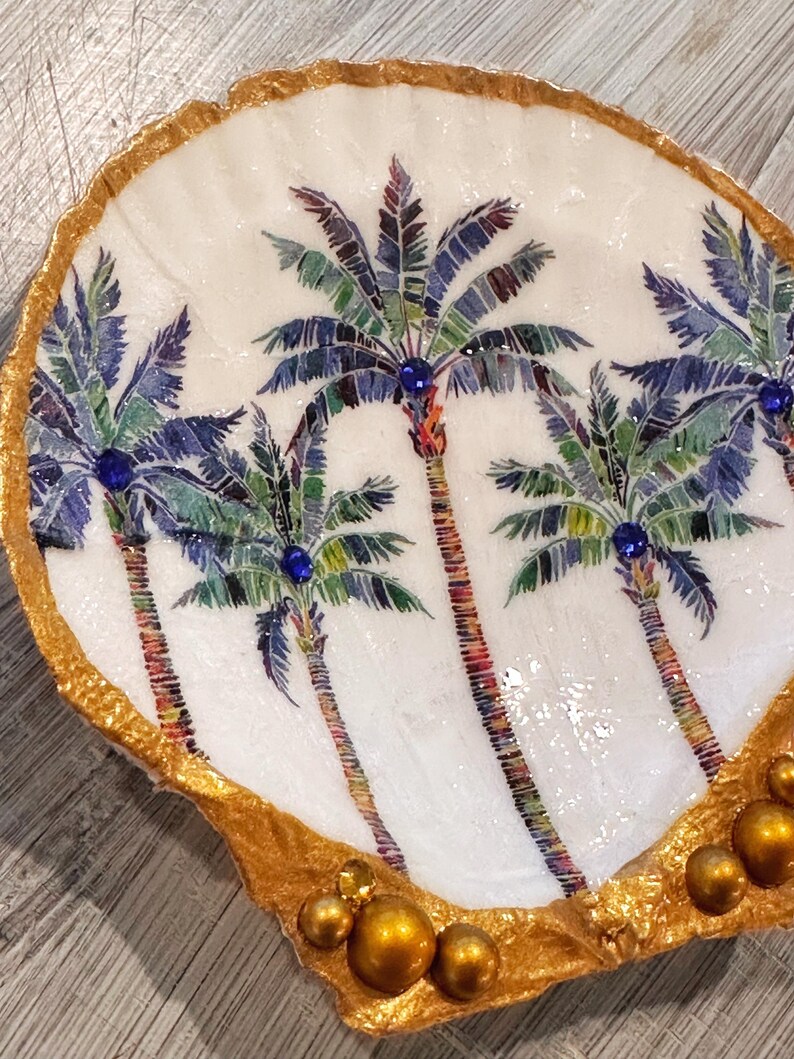 Coastal Shell Decoupage Decor - Etsy