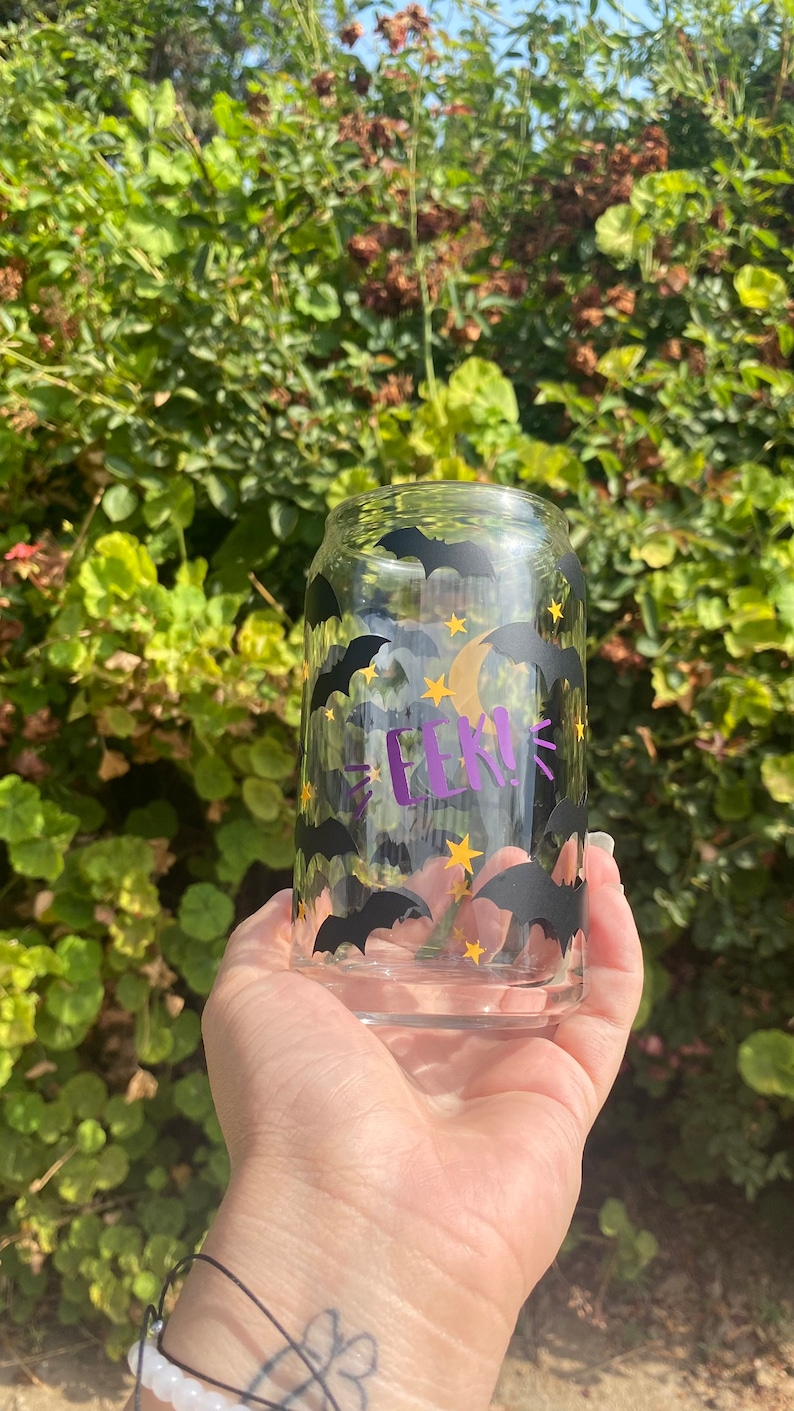 Halloween Glass Halloween Cups Halloween Witch Halloween | Etsy