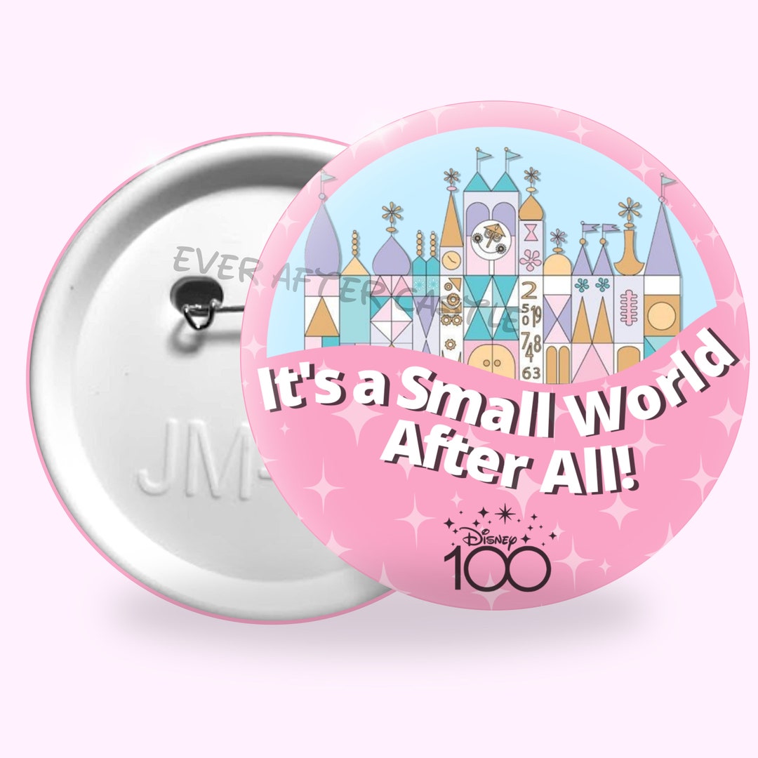 It's a Small World After All Disney Button - Etsy