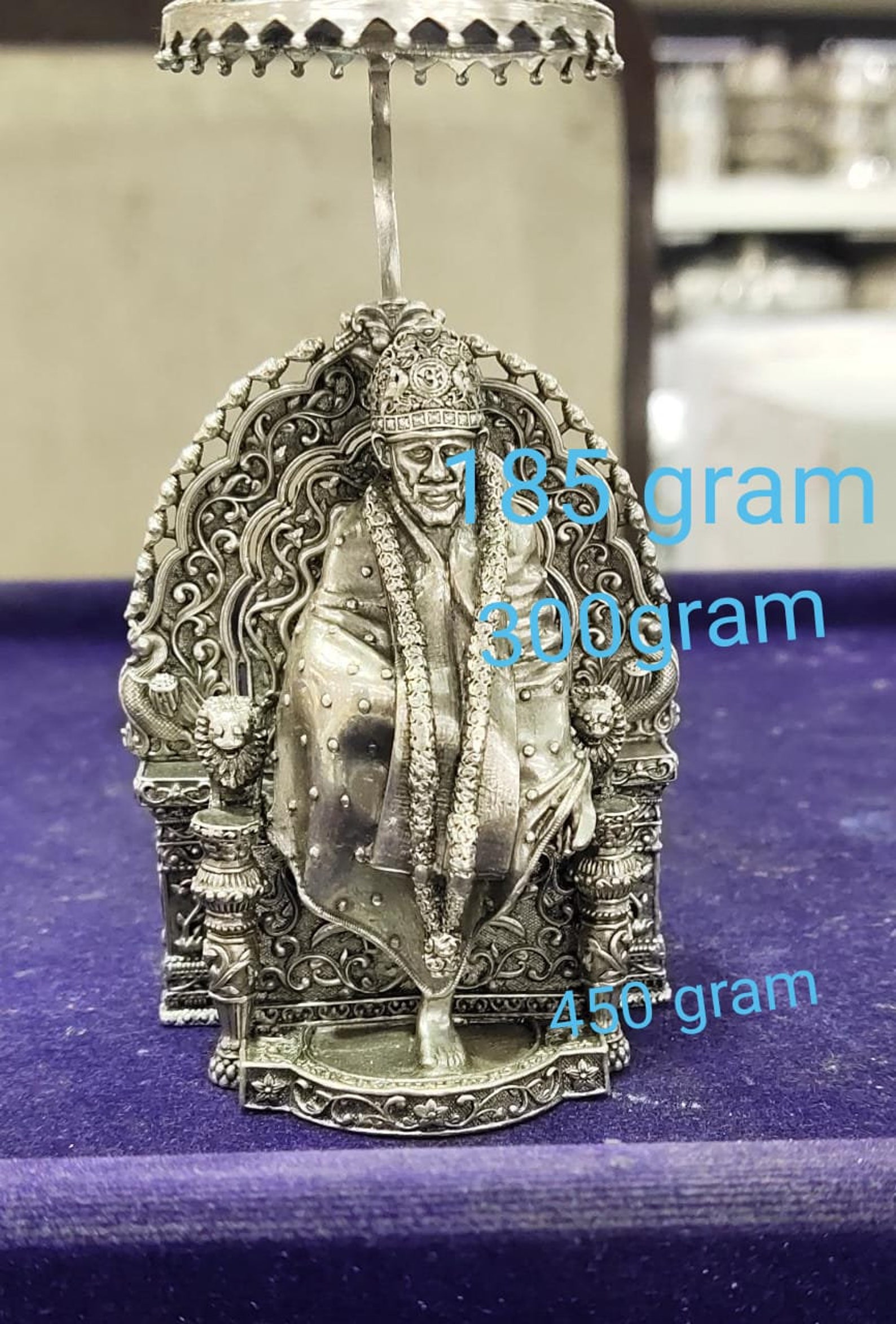 BIS HALLMARKED 925 3D Antique Silver Handmade Customized Idol - Etsy