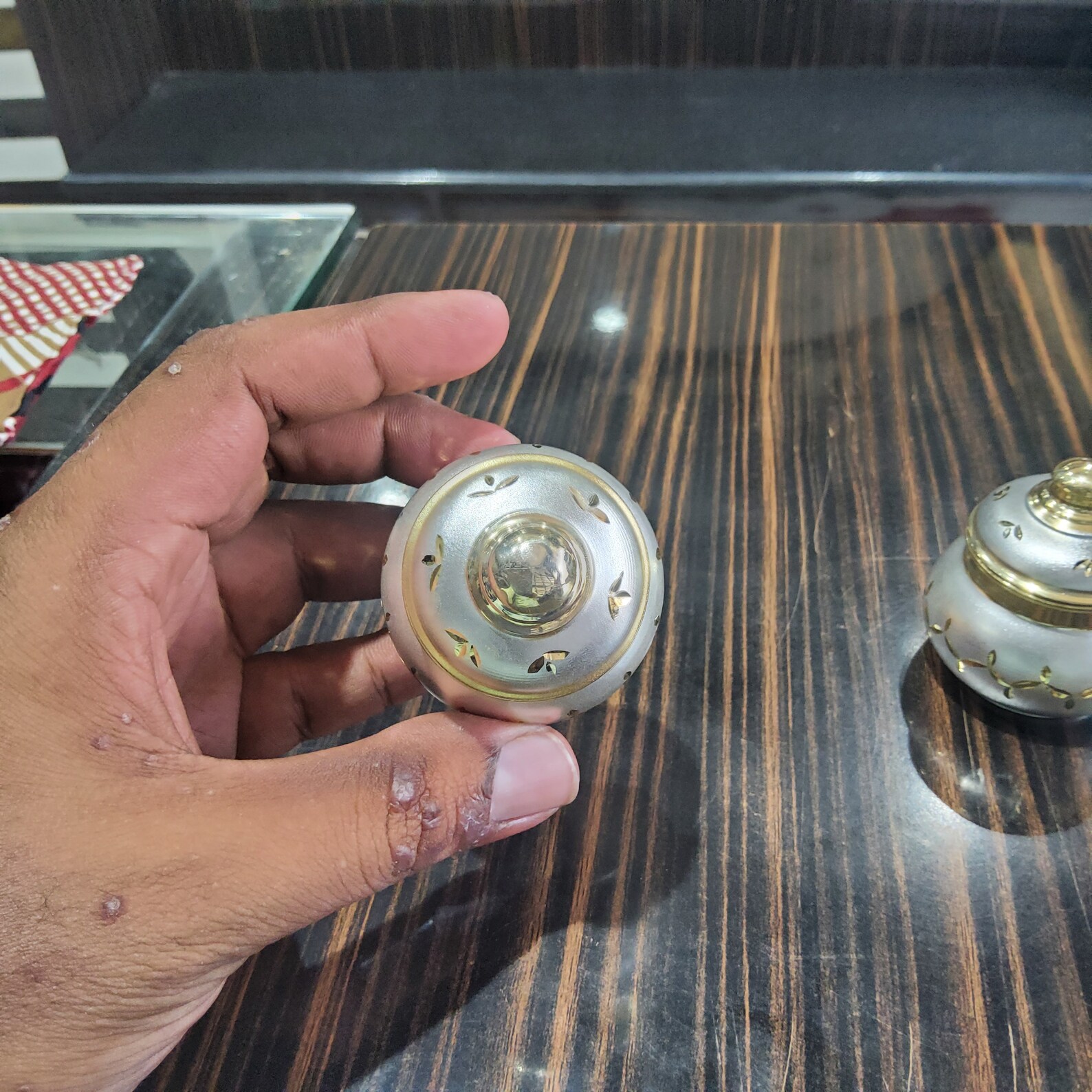 BIS HALLMARKED 925 Silver Kumkum Pure Silver Gift Items - Etsy