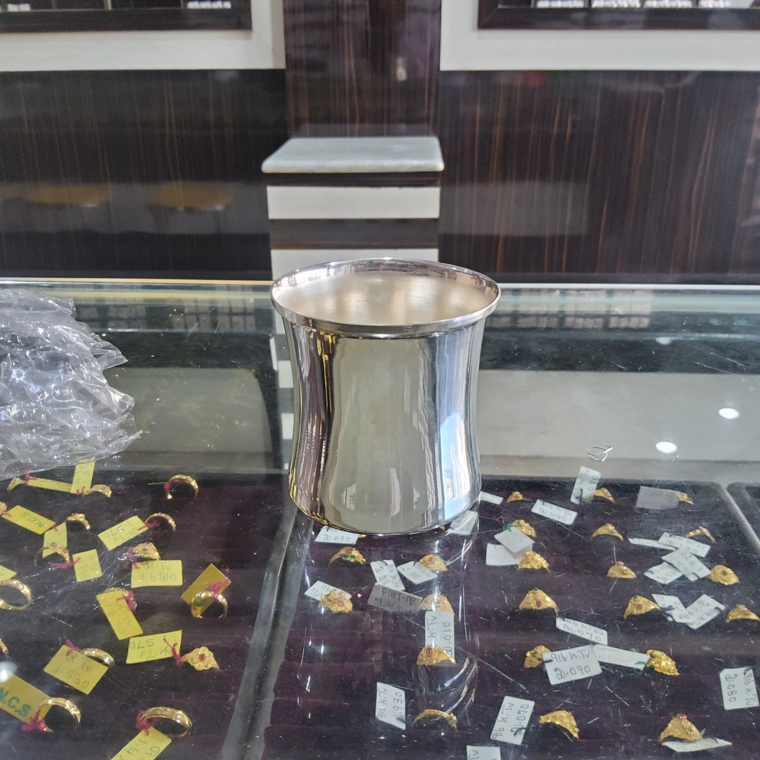 BIS HALLMARKED 925 Silver Achamana Pathram & Udharani Pure - Etsy