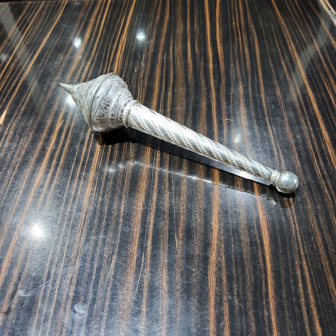 BIS HALLMARKED 925 Silver Hanuman Gada Pure Silver Gift Items Silver ...